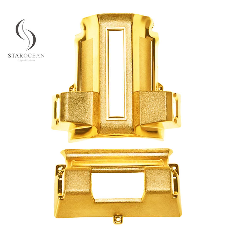 Gold Plating ABS Custom Coffin Corners Set American Style High ...