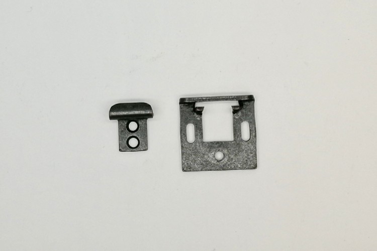 Casket Lid Hinge Coffin Accessories Black Appearance OEM / ODM Acceptable